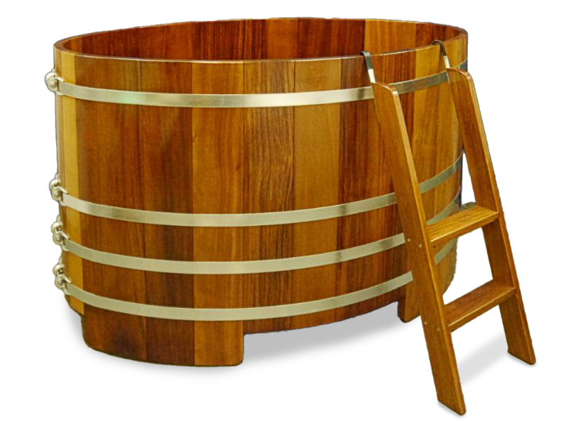 Sauna Tauchbecken / Saunabottich 168 x 106 cm, Kambala, hygieneversiegelt | ESTA Pool-Shop