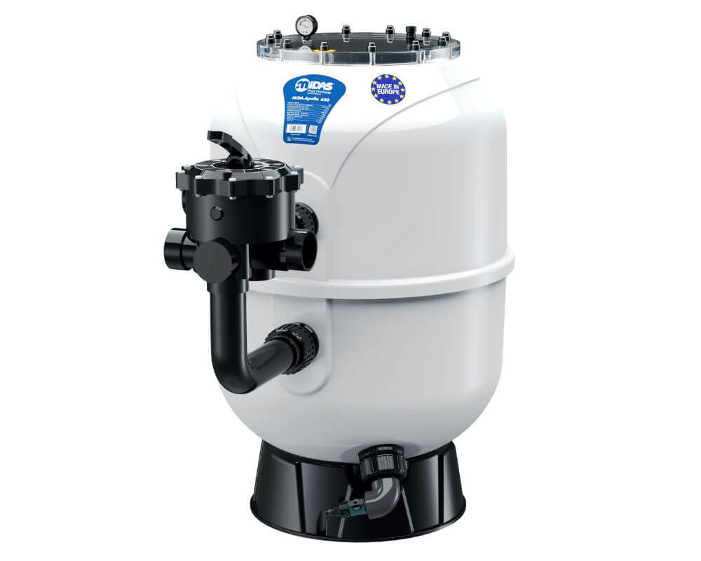 MIDA.Apollo GFK Filterbehälter mit 6-Wege-Ventil oder Besgo ...